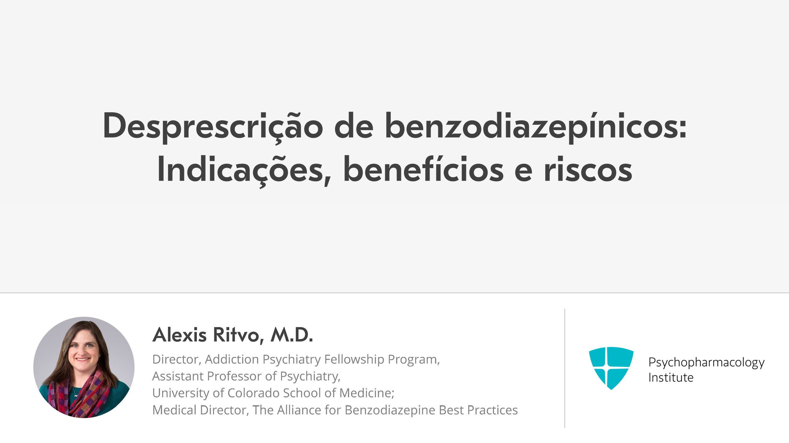 Desprescrição de benzodiazepínicos: indicações, benefícios e riscos ...