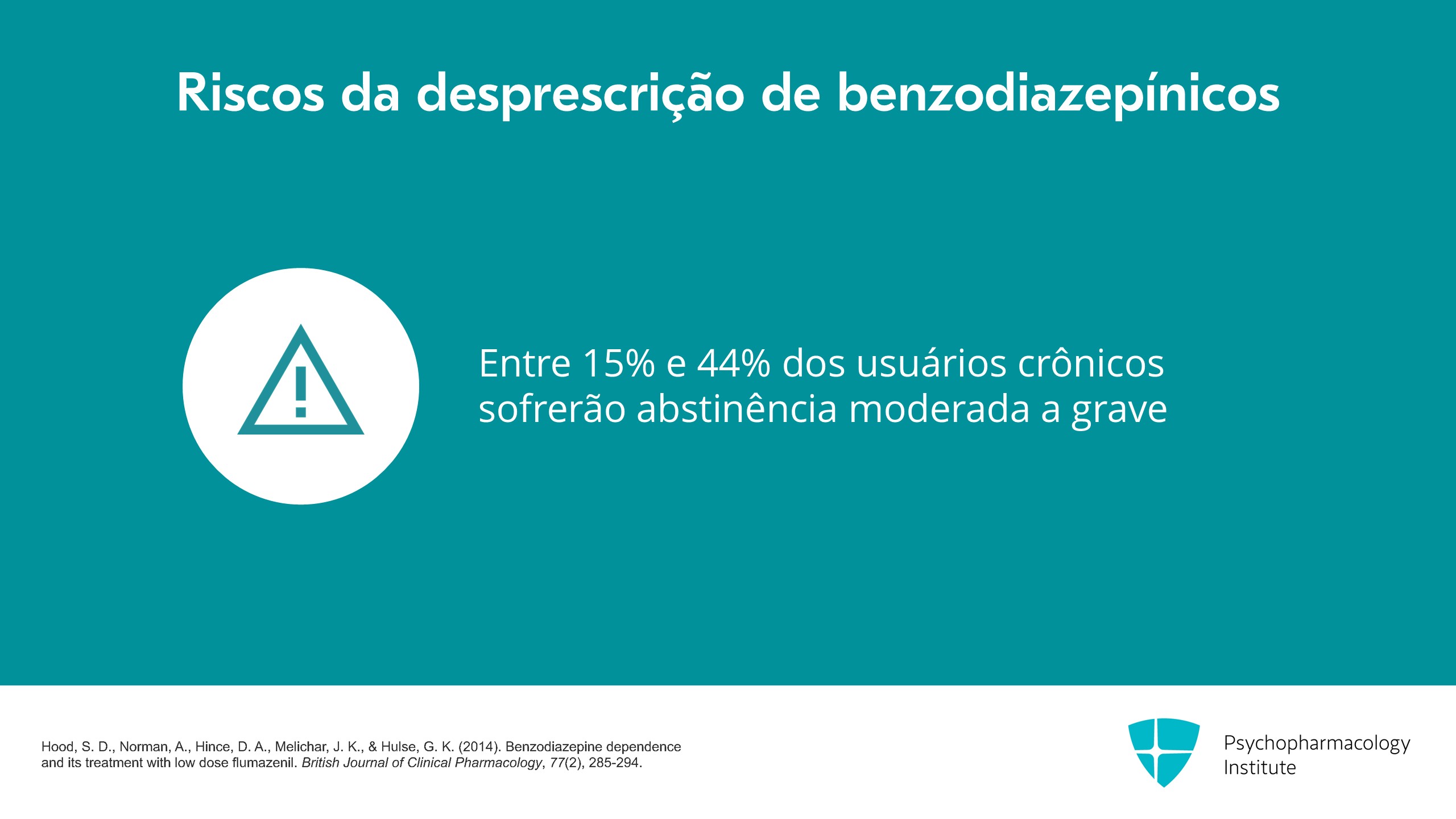 Desprescrição de benzodiazepínicos: indicações, benefícios e riscos ...