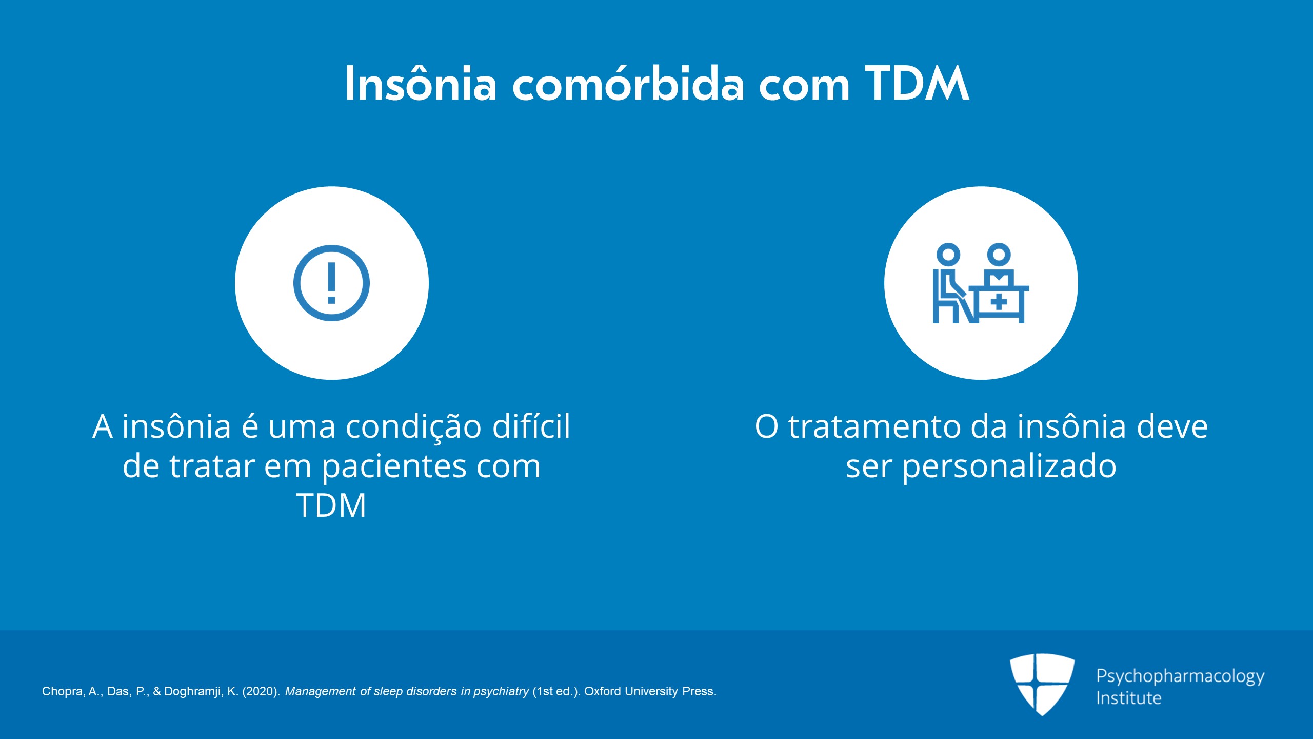Estratégias de tratamento para controlar a insônia no TDM ...
