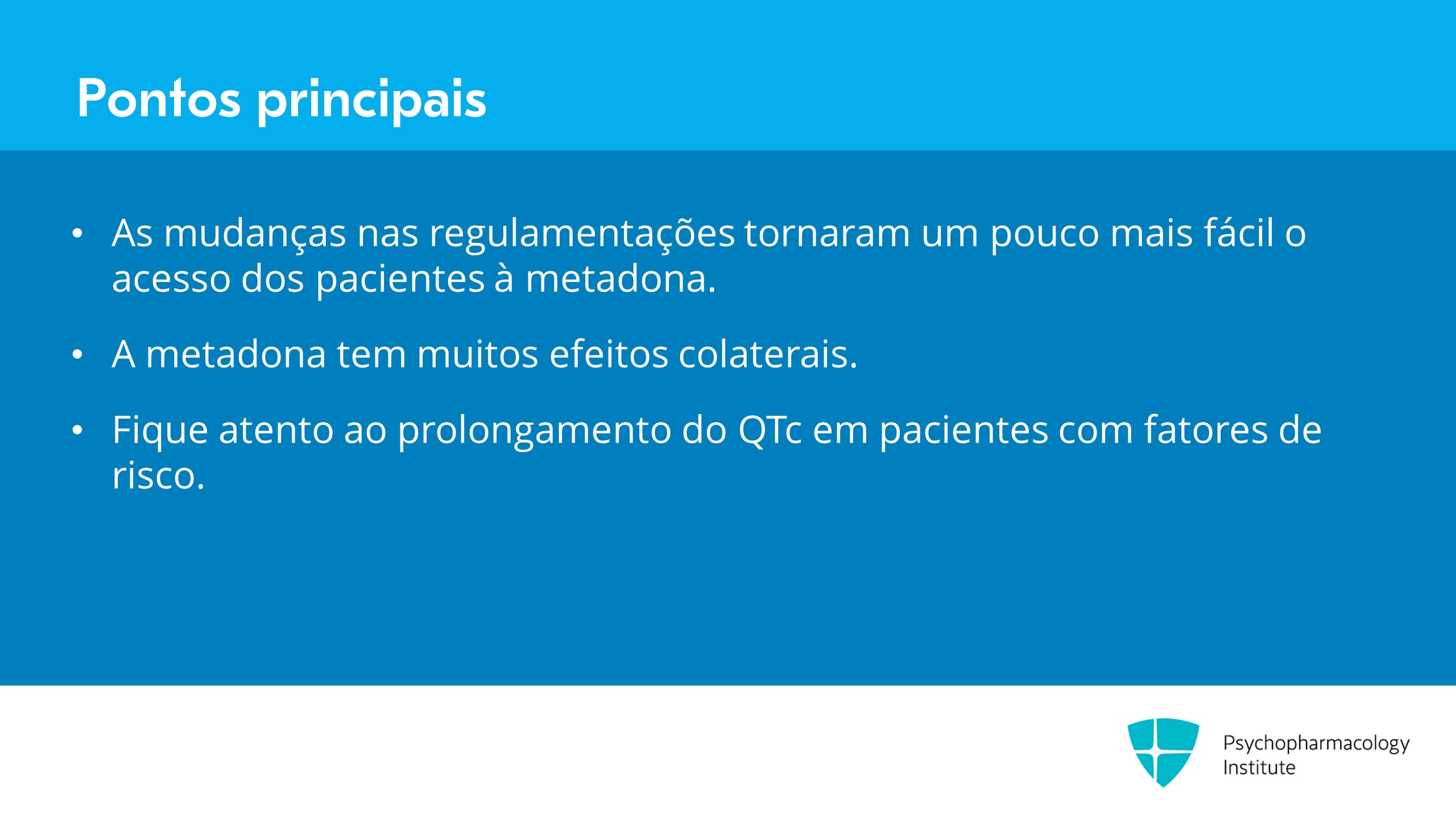 Metadona para o tratamento de OUD - Psychopharmacology Updates for ...