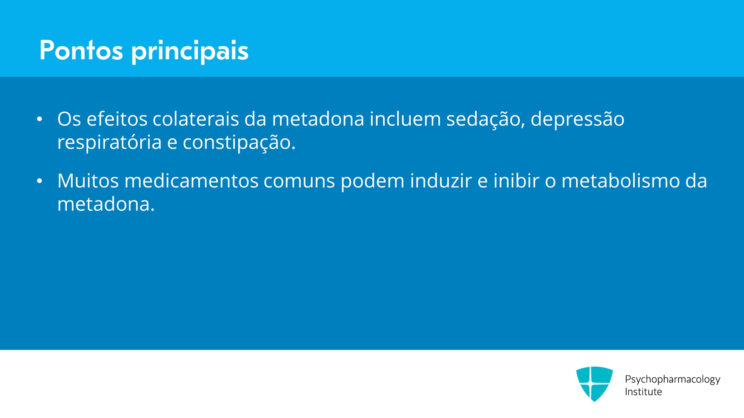 Metadona para o tratamento de OUD - Psychopharmacology Updates for ...