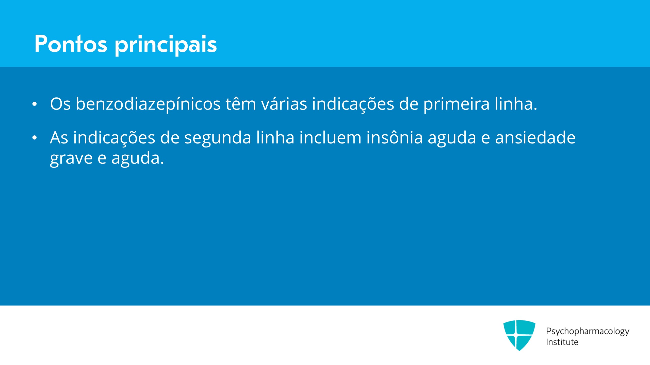 Uso adequado de benzodiazepínicos: indicações e seleção ideal ...