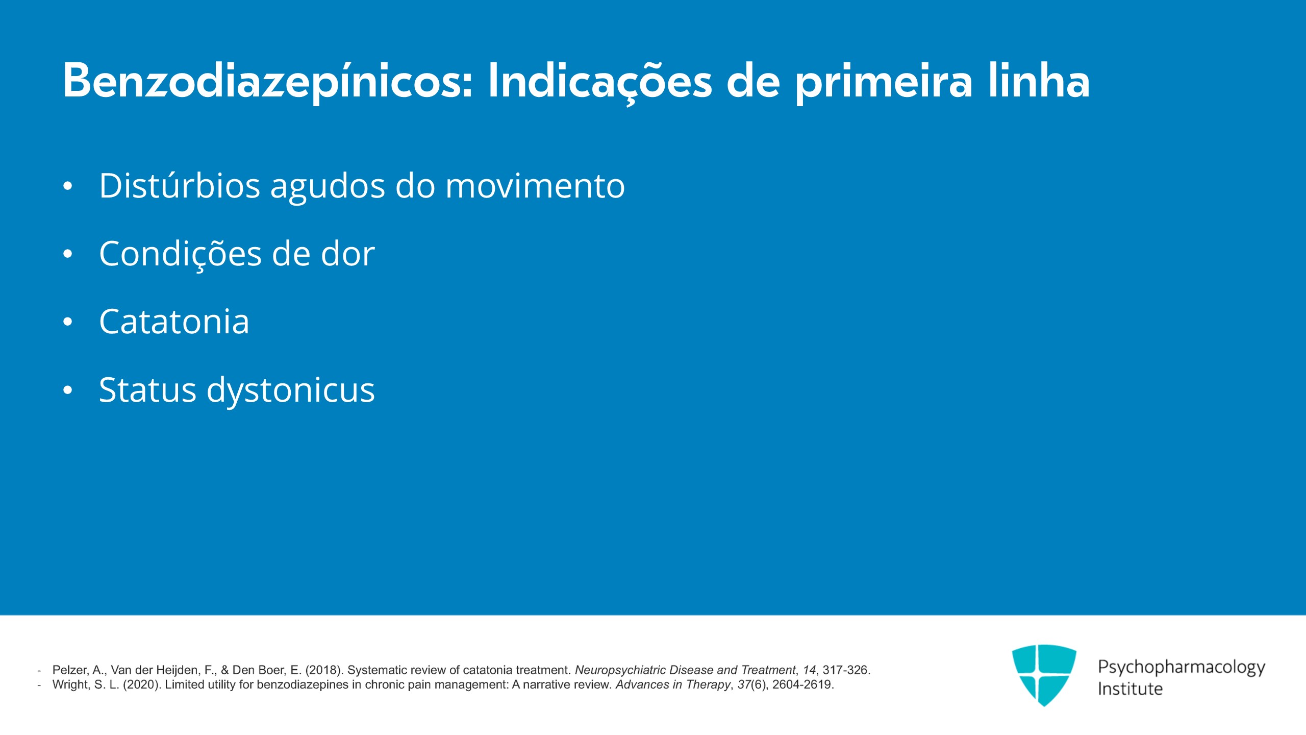 Uso adequado de benzodiazepínicos: indicações e seleção ideal ...